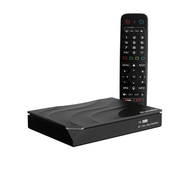 Vseebox V6 Max Newest 2026 Android TV Box with Backlit Remote | Vsee ...